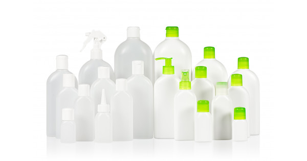 Basic oval PE flessen