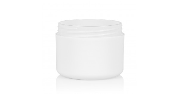 Potten : 100 ml matte soft witte PP pot double-walled