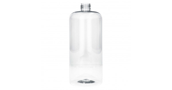 Basic Round PET flessen : 1000 ml Basic round transparante ...