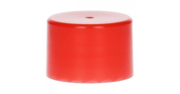 Sluitingen : Gladde Schroefdop PP Rood 28.410